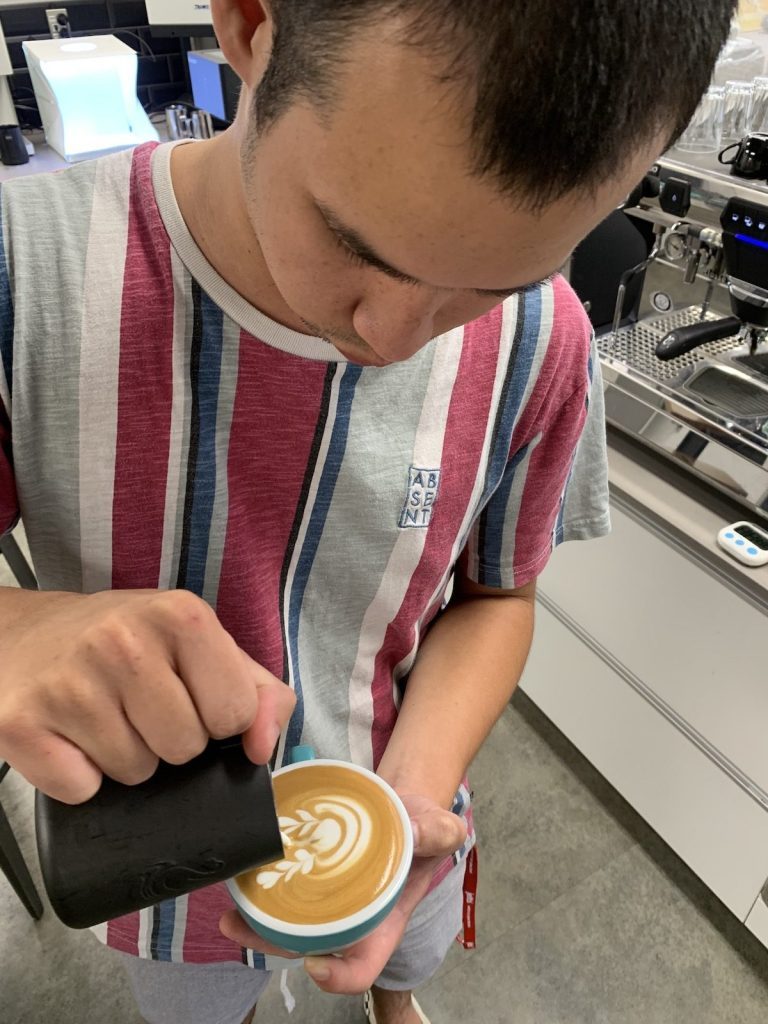 Head Barista, Benji Taiaroa — Altura Coffee Co.