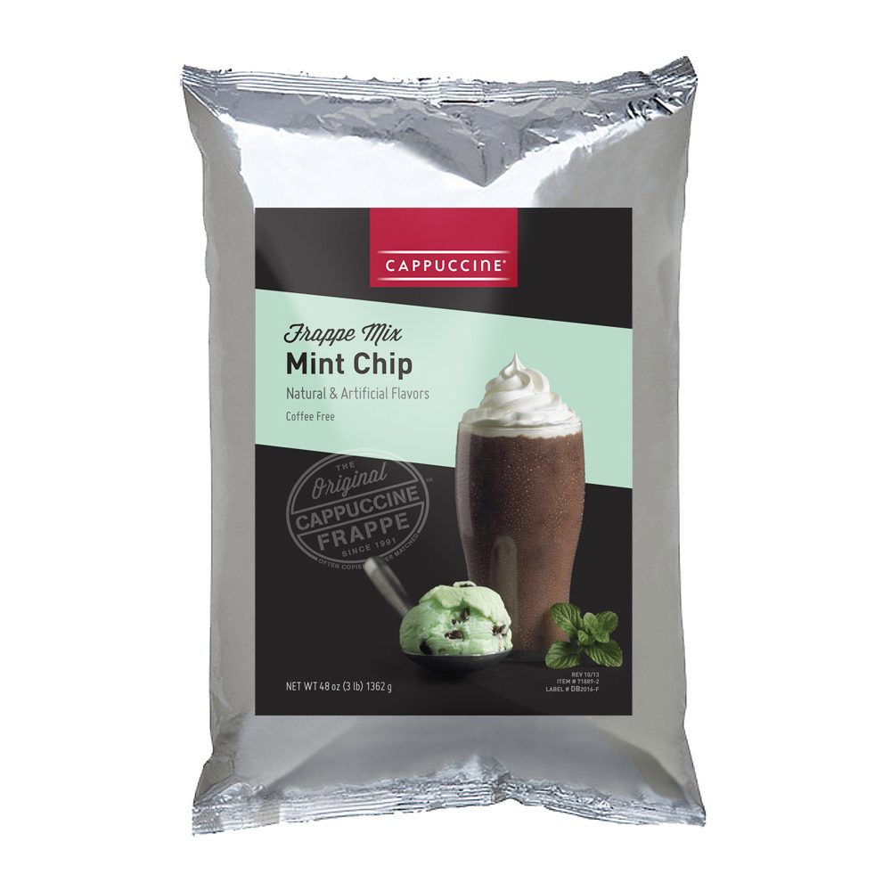 Mint Chip - Cappuccine Blended Frappe Powders 1.36KG — Hot Chocolate ...